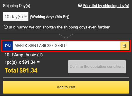 Confirm(issue part number)/check/change the quotation – meviy ...