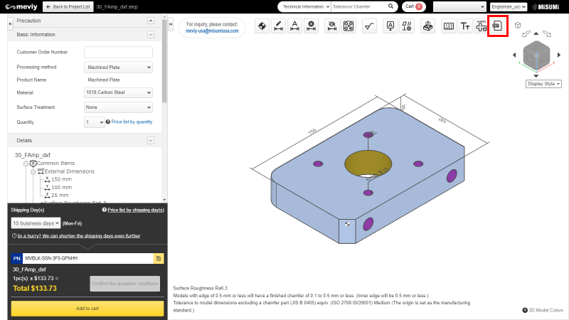 Download 2D DXF File – meviy Instruction Manuals